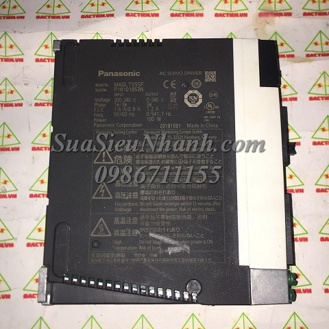 MADLT05SF AC SERVO DRIVER Panasonic 100W (HTM)